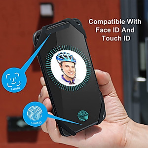 TOOLIN Backpack Strap Phone Holder,Backpack Strap Clip for Phone,Backpack Clamp Mount for Phone Fit Hiking/Alpinism/Climbing/Traveling