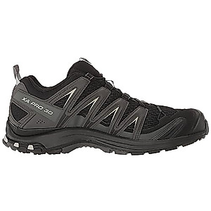 Salomon Men's XA PRO 3D Trail Running Shoes for Men, Black / Magnet / Quiet Shade, 12