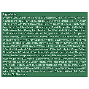 Blue Buffalo Wilderness High Protein, Natural Adult Dry Dog Food, Duck 24-lb