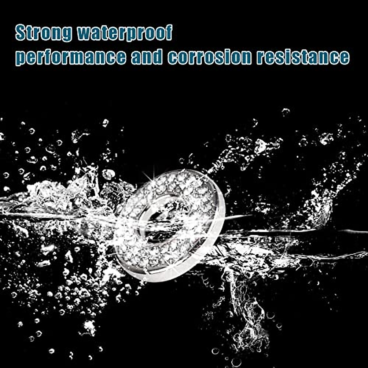 Ziciner Bling Inner Car Door Lock Covers, 4 Pcs Rhinestones Auto Pull Rod Bolt Decoration Stickers, Sparkly Vehicle Door Lock Decals, Compatible with C Class C200L GLC260 C260L (White)