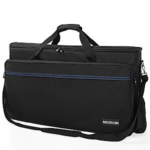 AKOZLIN Padded DJ Mixer Gig Bag Controller Travel Shoulder Bag Fits for Pioneer RX/NI Traktor Kontrol S8/DDJ SX SX2 SX3/DDJ 800/DDJ FLX6/DDJ1000 1000SRT/MC7000