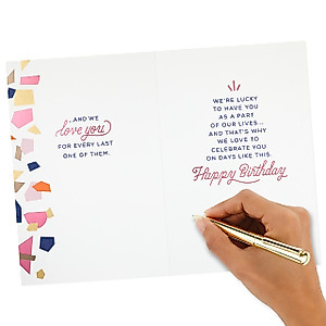 Hallmark Birthday Card for Mom from Both or All (Mom, Grandma, Friend, Fan)