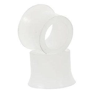 VINTORKY 2pcs Ice Cream Silica Gel White Ice Cream Maker Parts Ice Cream Sealing Ring Ice Cream Making Machine Parts Apron Accessories Component Food Equipment Ice Cream Maker Supplies