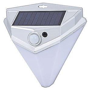 balacoo LED Solar Induction Light Human Body Inductive Wall Street Lamp Outdoor Security Landscape Lantern for Patio Stairs Garden Pathway Home Light