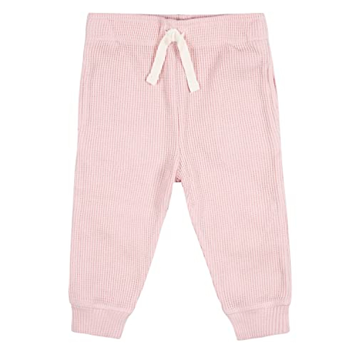 Gerber Baby Girls 2-Piece Long Sleeve Tee & Pull-On Jogger Set, Pink, 0-3 Months