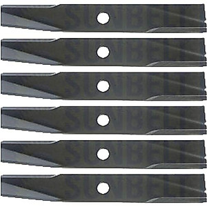 (6 Pack) Premium Medium Lift Replacement XHT Lawn Mower Blade Fits Toro/Wheel Horse 106077 | 13.875" x 2" / 0.75" Hole