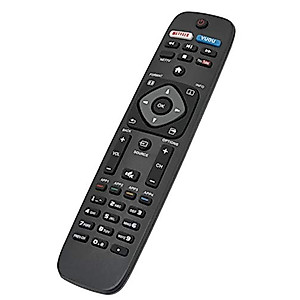 New Replaced Remote fit for Philips Smart TV NH500U NH500UW NH503UP 43PFL4902 65PFL5602 55PFL5602 50PFL5602 43PFL5602 75PFL6601 32PFL4902 40PFL4901 43PFL4901 43PFL4902 50PFL4901 50PFL5601 50PFL5602/F7
