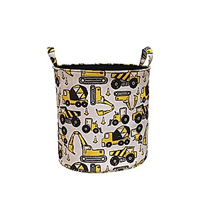 TBGFPO Cotton Rope Basket, Cover Storage Basket with Handles, decoration Clothes Hamper basket, baskets for extra large pillows or blankets Laundry