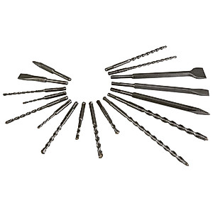 Makita D-21200 SDS Plus Drill and Chisel Set, 17 pc.