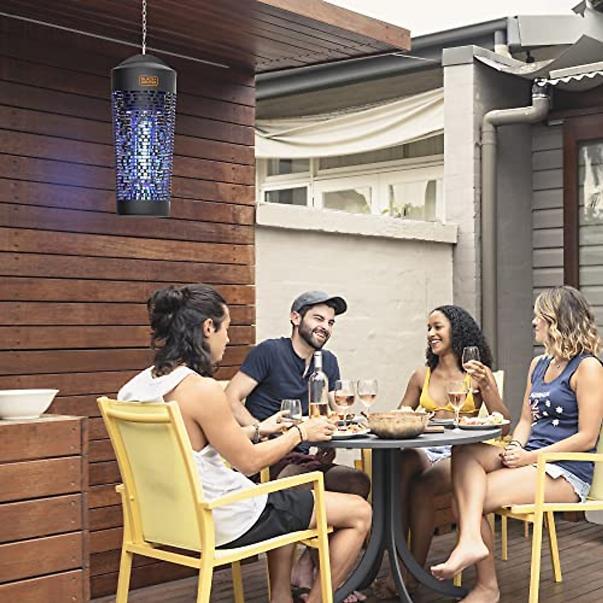 BLACK+DECKER Bug Zapper Mosquito Killer Indoor and Outdoor Fly Zapper Half Acre Coverage