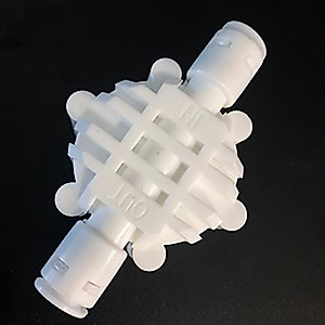 Wesell 1/4 Inch Tube Automatic Shut Off Valve Connector Push to Quick Connect Fittings for Reverse Osmosis Water ¼inchAutomatic Shut Off Valve