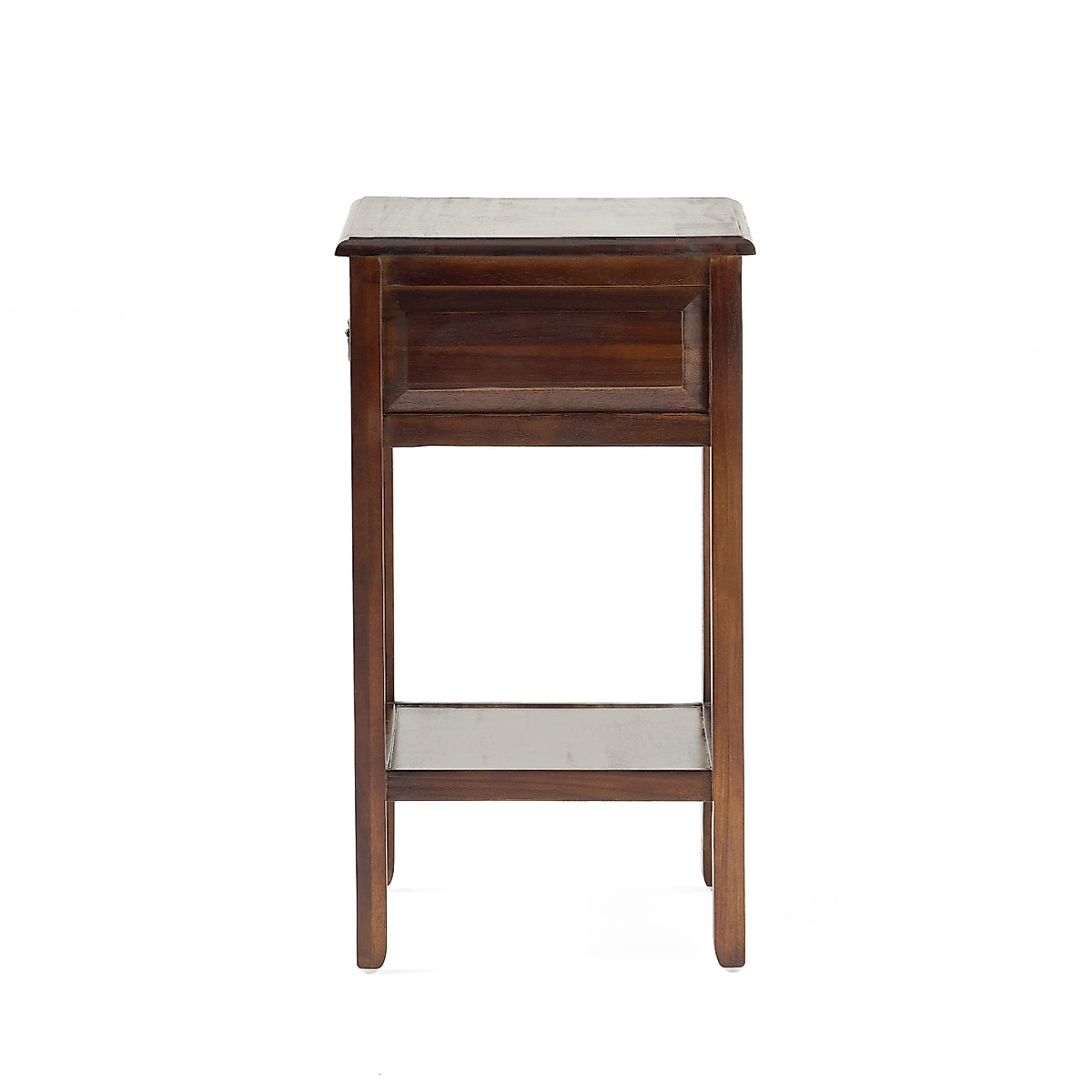 Christopher Knight Home Banks Acacia Wood Accent Table, Brown Mahogany