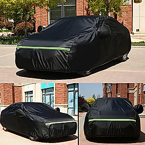 DFQPK Special Car Cover Compatible with Ferrari F355 F40 F430 F512 F8 Spider F8 Tributo Waterproof Dust-Proof Windproof Full Car Cover Protect Car Paint Suitable All Seasons