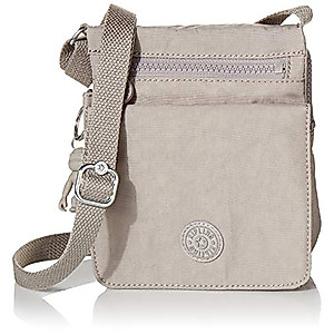 Kipling womens New Eldorado crossbody bag, Grey Gris, Small US