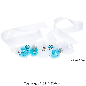 LUOZZY Blue Maternity Sash Mom to Be & Daddy to Be Corsage Pin Baby Shower Button Pregnancy Sash Gender Reveal Souvenir Supplies