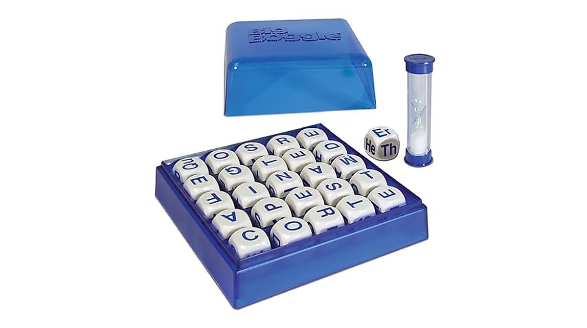Big Boggle 5x5 Word Game by Winning Moves - Fun & Challenging