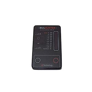 Anti-spy Bug Detector | Pocket RF Signal Detector | High Sensitive Spy Bug Sweeper | Search for GPS Tracker, Mobile Phones, Wi-Fi, 3G, 4G, GSM, Wireless Camera | i4Technology CR-01