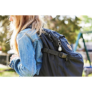 Guardian Bell Kraken Good Luck Bell w/Keyring & Black Velvet Gift Bag | Motorcycle Bell | Lead-Free Pewter | Good Luck Gift to Friends & Family | Bike Bell | Made in USA