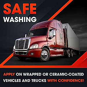 Swift Touchless Car Wash Shampoo (1 Gallon) - No Brushing Required, High Foaming Car Soap, Heavy Duty, Scratch and Streak-Free, Exterior Safe, Auto Detergent for Foam Gun, Foam Cannon, Works on Cars, SUVs, Trucks, RVs, Off-Road Vehicles, Motorcycles, Upho