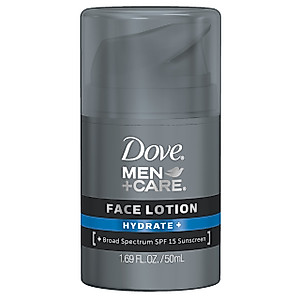 DOVE MEN + CARE Face Lotion, Hydrate+ 1.69 oz