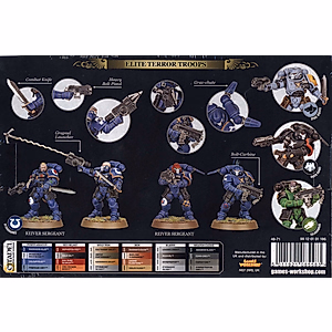 Games Workshop 99120101186" Space Marines Primaris Reivers Plastic Kit for 12 years to 99 years