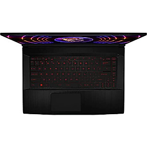 MSI 2023 GF63 Thin 15.6" 144Hz FHD IPS Gaming Laptop 10-Core Intel i7-12650H NVIDIA RTX4050 6GB GDDR6 32GB DDR4 2TB NVMe SSD HDMI WiFi AX RJ45 USB-C w/DP Backlit Keyboard Windows 10 Pro w/RE USB