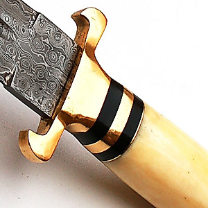 PAL 2000 KNIVES DAG-8749 Custom Handmade Damascus Steel 12 Inches Hunting Knife