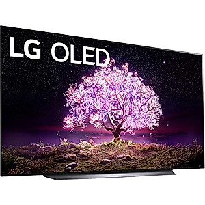 LG OLED83C1PUA C1 83 inch Class 4K Smart OLED TV w/AI ThinQ Bundle w/ 1 Free Additional Year Extended Warranty Authorized Dealer