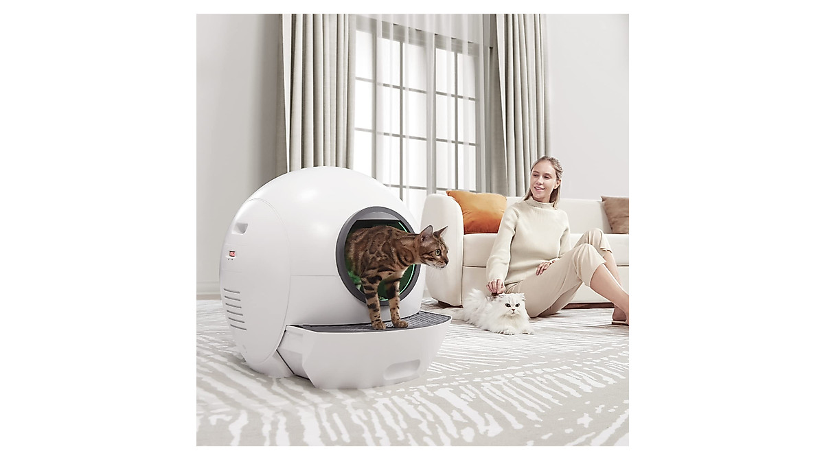 ELS PET Self Cleaning Cat Litter Box – Automatic & App-Controlled