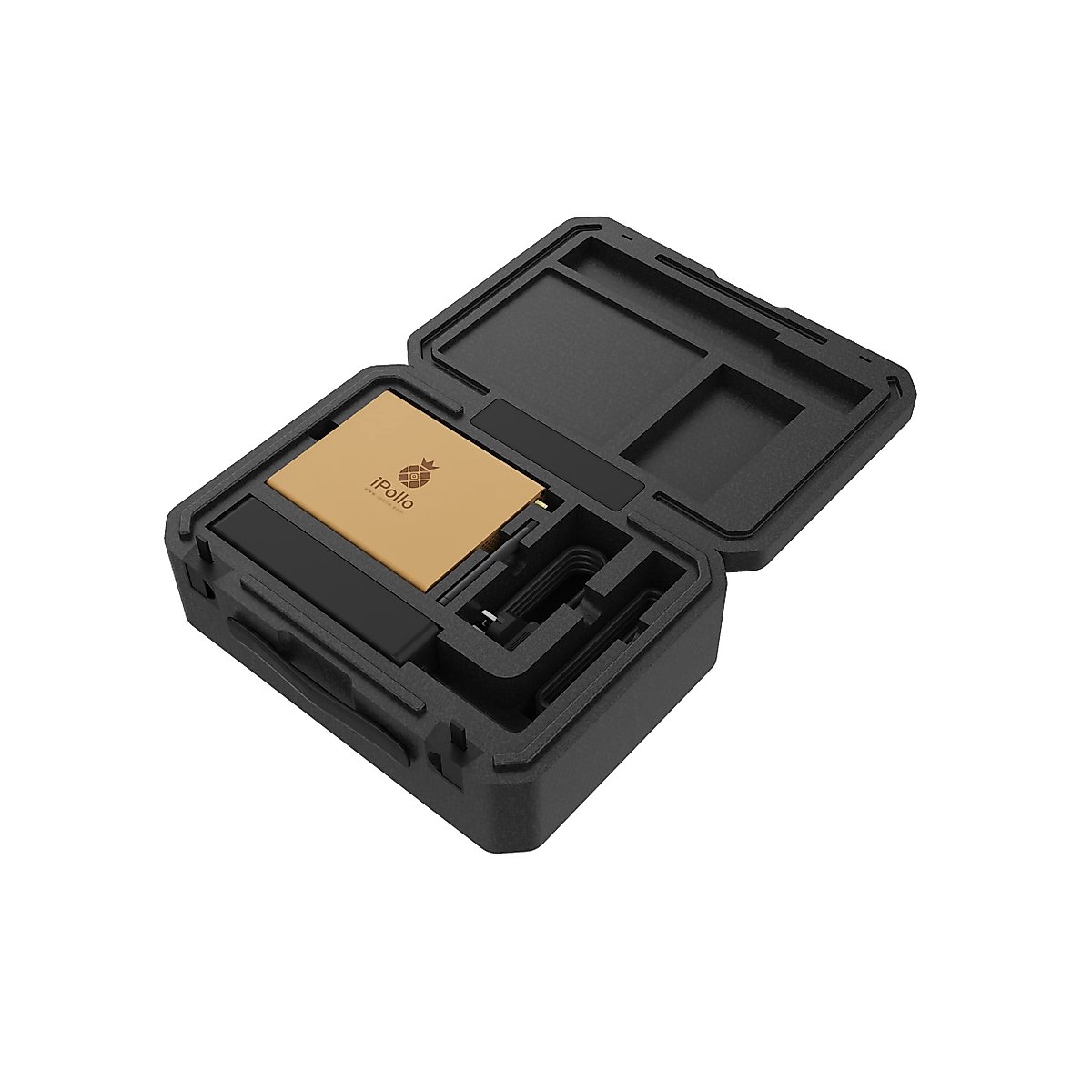 iPollo V1 Mini Asic Miner 300MH/s Crypto Miner iPollo Mining Machine with Power Supply