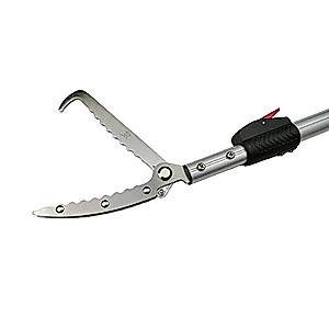 Smarkey 86 inch Snake Catcher Tongs Grabber Traps Stick Hook Bite Kits Tool with Telescopic Pole