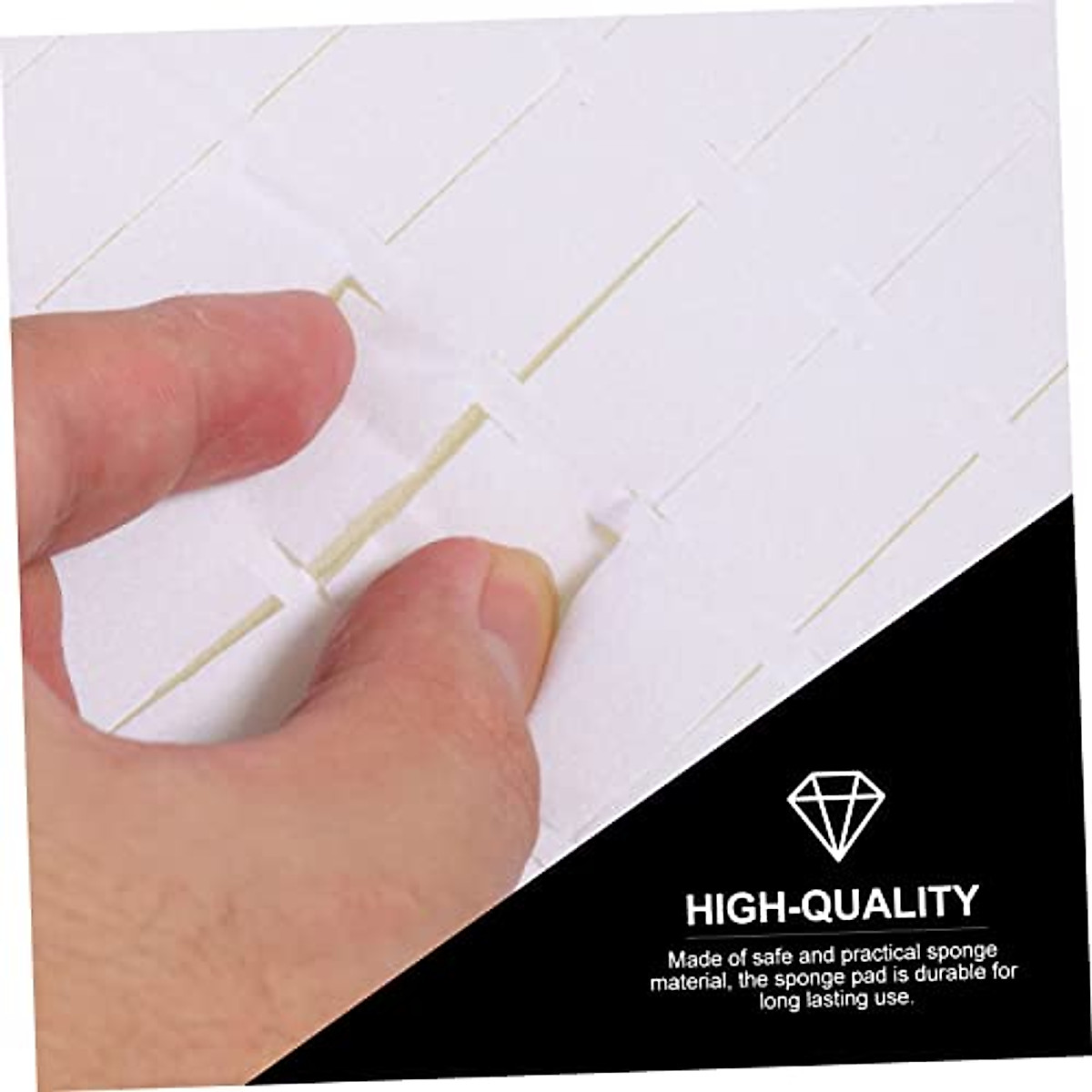 BESTOYARD 16 pcs Box jewelry box pad earring display tray foam ring holder insert jewelry tray insert earring sponge tray jewelry dish white drawers jewelry sponge holder mosaic ring bracket