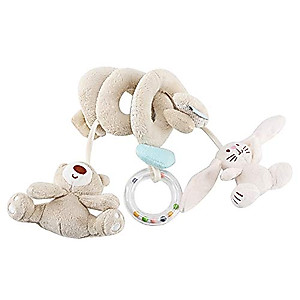 Yosoo Health Gear Comfortable Spiral Wrap Around Toy, Stuffed Toys Plush Soft Toys for Kids Car Seat