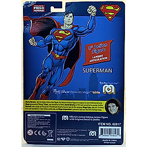 Mego DC Comics Superman 8" Action Figure Multicolor