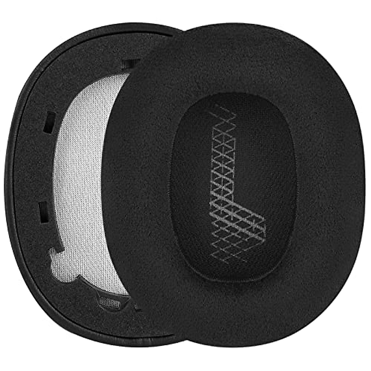 Ear Pads for JBL Lifestyle E65BTNC, Duet NC, Live 650BTNC, Live 660BTNC Ear Cushions, Ear Covers Headphones Replacement Ear Cushions, Ear Covers, Headset Earpads (Velour/Black)
