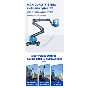 Work Platform Telescopic Boom Forklift 7m Lifting Height