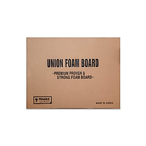Union Premium Foam Board 30 x 40 x 3/16" 10-Pack : Matte Finish High-Density Professional Use, Perfect for Presentations, Signboards, Arts and Crafts, Framing, Display (White, 30x40)
