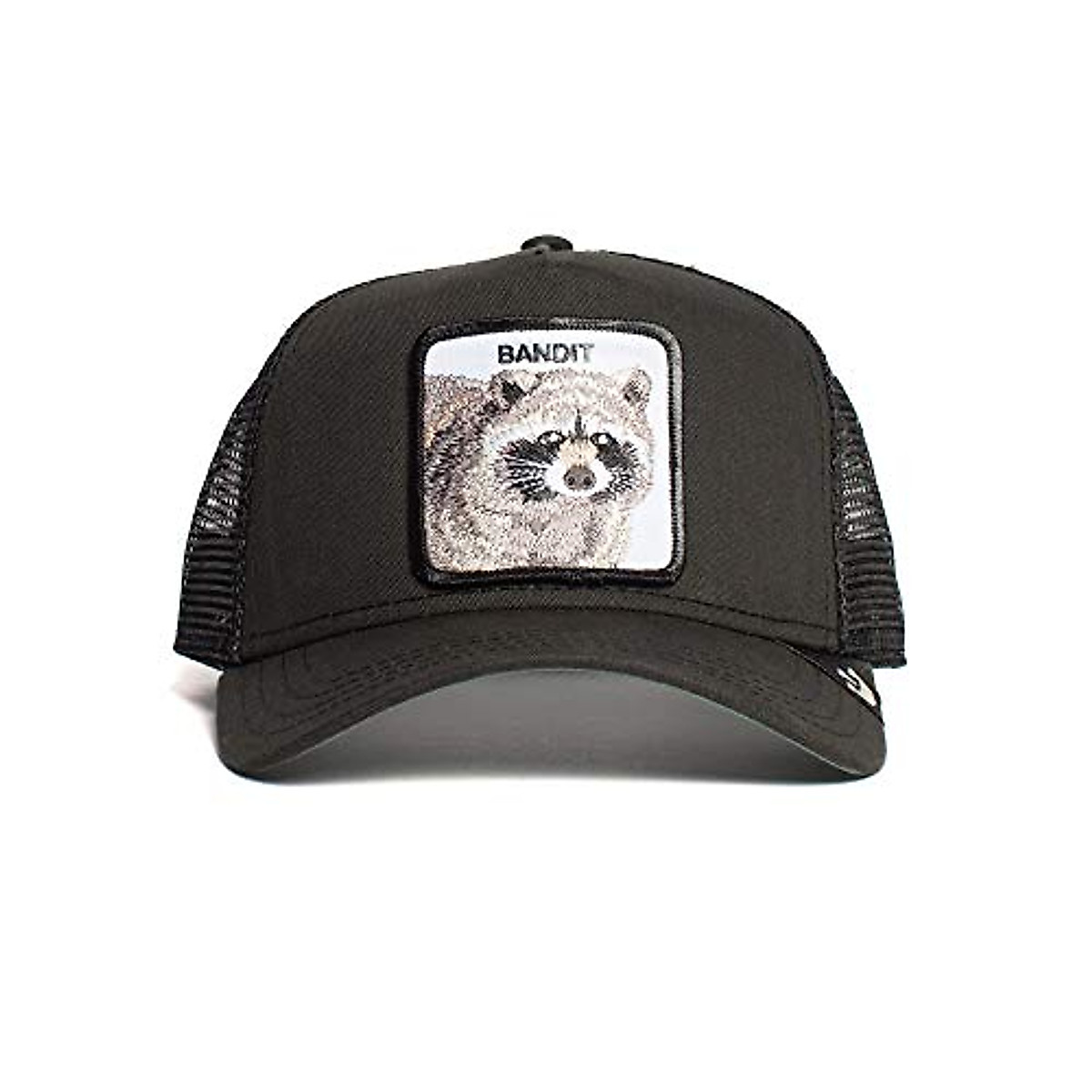 Goorin Bros. The Farm Unisex Original Adjustable Snapback Trucker Hat, Black (Bandit), One Size