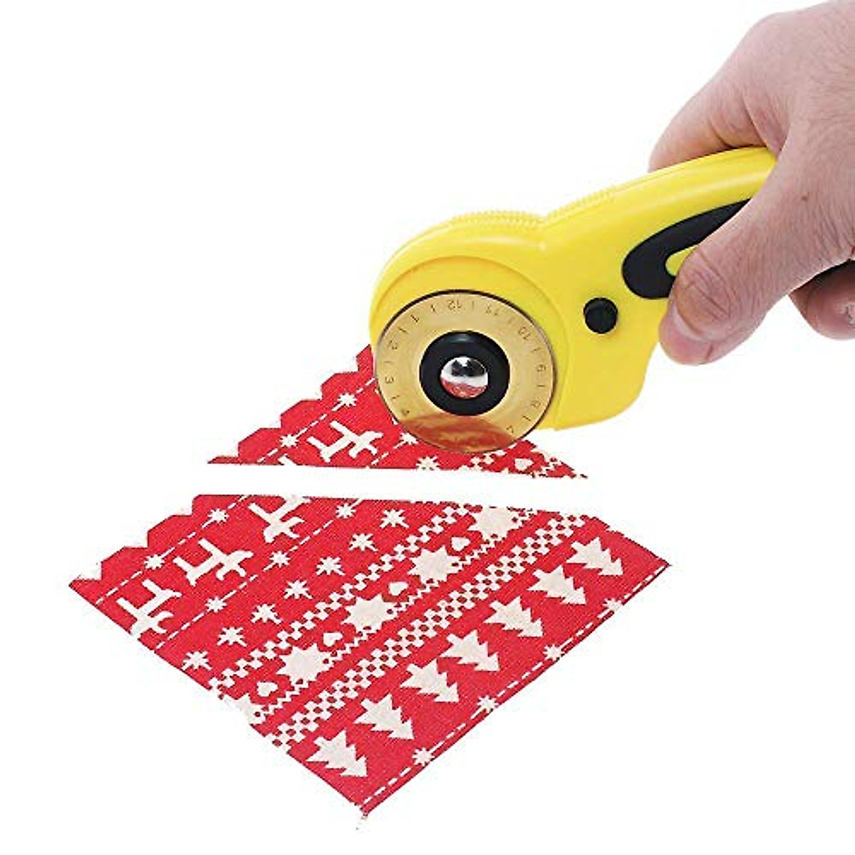 Titanium Coated Rotary Cutter Blades 45mm 10 Pack Replacement Blades Quilting Scrapbooking Sewing Arts Crafts,Sharp and Durable