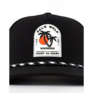 Palm Coast to Coast Snapback (Black)