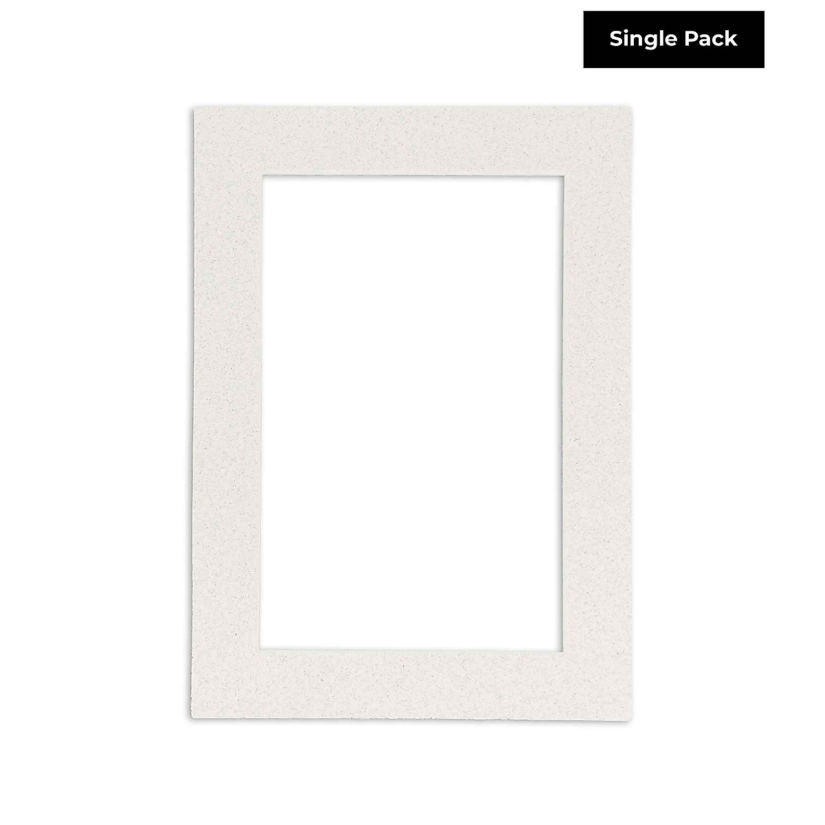11x17 Mat Bevel Cut for 9x14 Photos - Acid Free Oyster Shell White Precut Matboard With Backing Board and Crystal Clear, Self Seal Photo Mat Bag - For Pictures, Photos, Framing - 4-ply Thickness