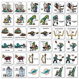 YouTheFan Memory Match YouTheFan NFL Memory Match Game, Team Colors, Medium US