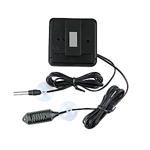 ETHMEAS Digital Thermometer and Hygrometer for Reptiles Terrarium pet keeping, Digital Indoor Outdoor Temperature Gauge and Humidity