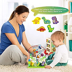 Baby Walker Toys for 1 Year Old Boy Girl Montessori Toys for 1 2 3 Year Old 6 in 1 Baby Activity and Activity Center Wooden Toys Walker with Wheels Activity Cube Table Infant Baby Toys 12-18 Months
