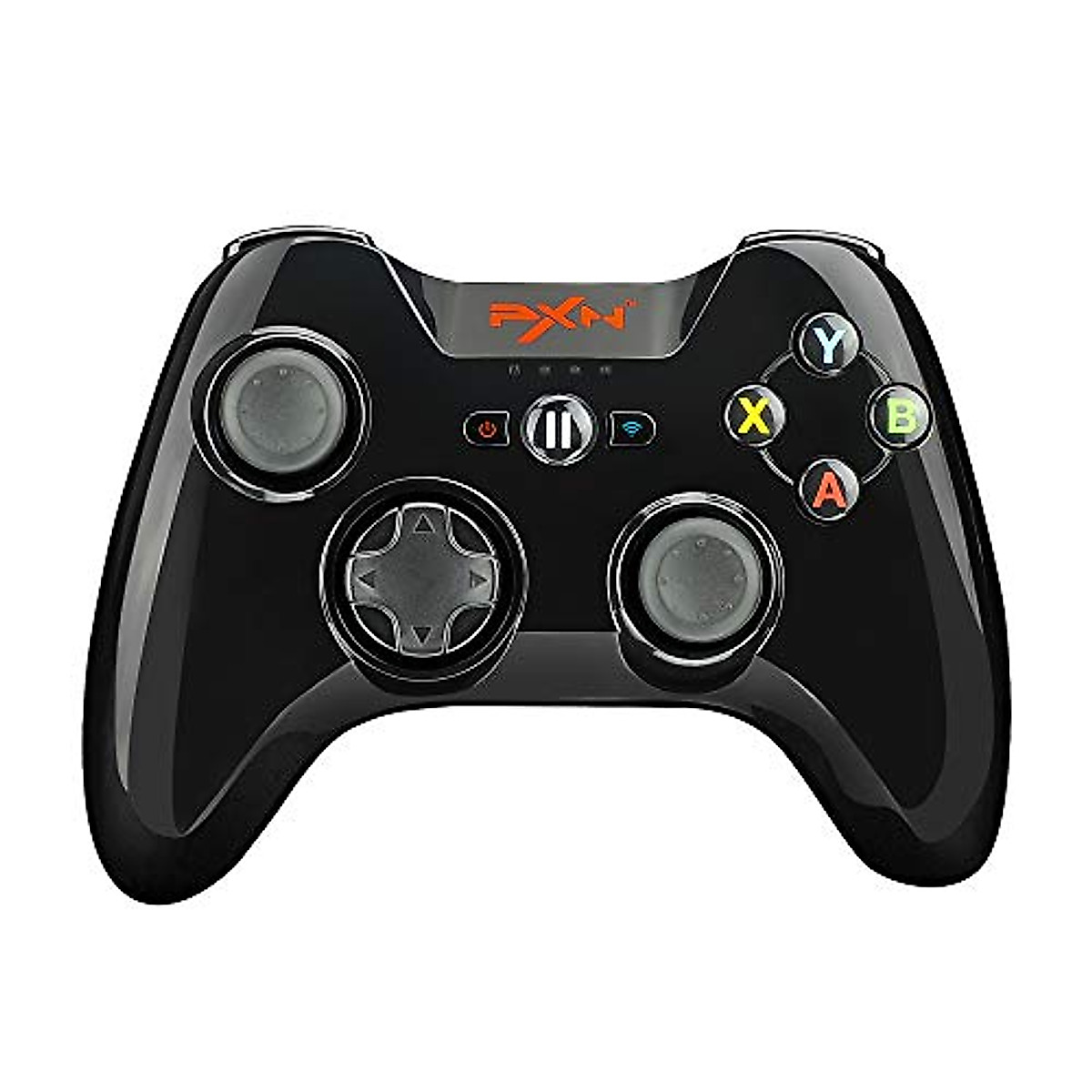 PXN Mfi Game Controller for Iphone Speedy(6603) IOS Gaming Controllers for Call of Duty Gamepad with Phone Clip for Apple TV, Ipad, IPhone (Black)