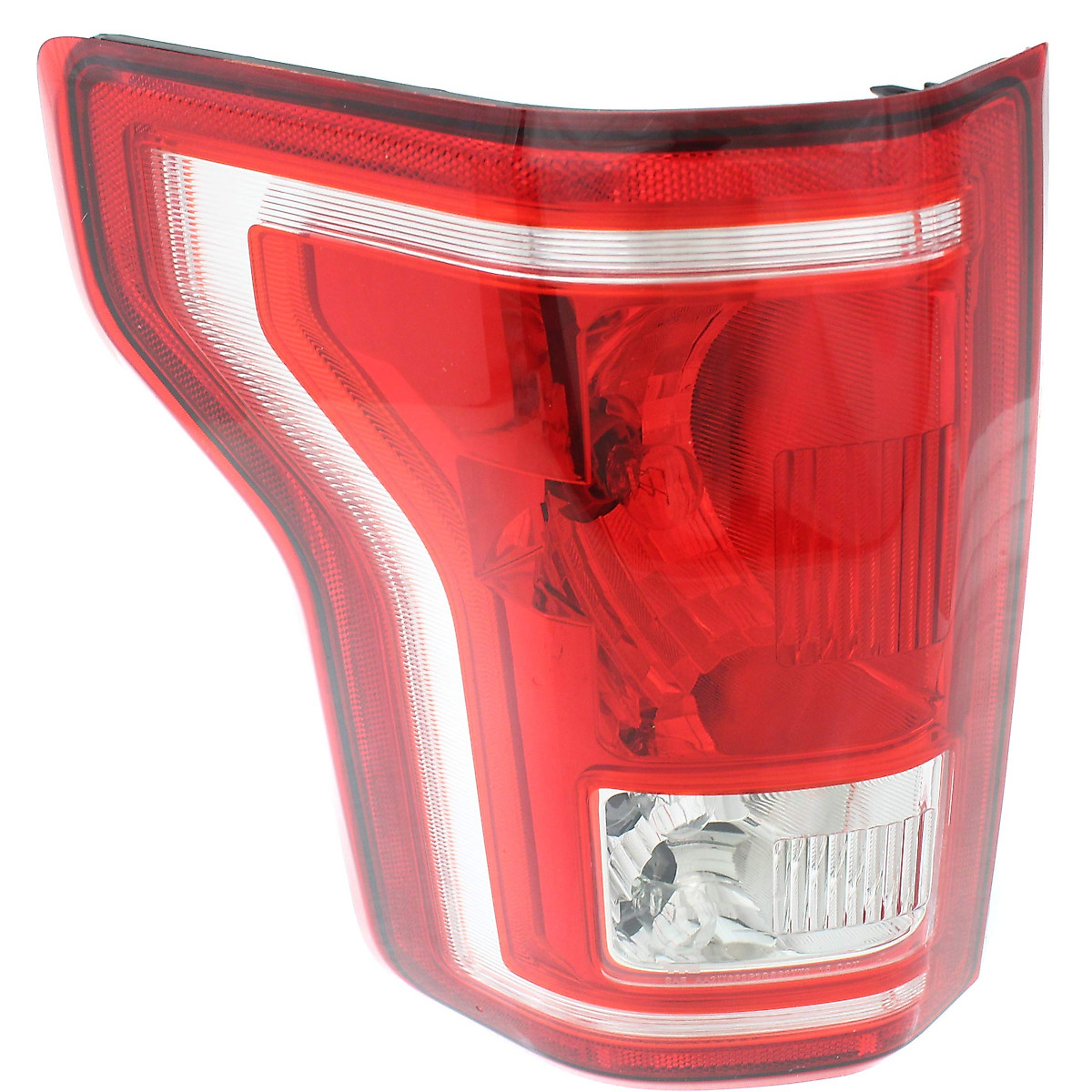 Evan Fischer Tail Light Assembly Set Compatible with 2015-2017 Ford F-150 With Bulbs Driver and Passenger Side