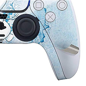 Skinit Decal Gaming Skin Compatible with PS5 and Compatible with PS5 Digital Edition DualSense Controller - Officially Licensed Disney Frozen Olaf Design