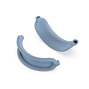 FitTurn Headband Cushion Cover Case Compatible with Apple AirPods Max Wireless Headphone,Washable Soft Durable Silicone Dustproof Easy to Install DIY No Tool Needed for Airpods Max Accessories(Blue)
