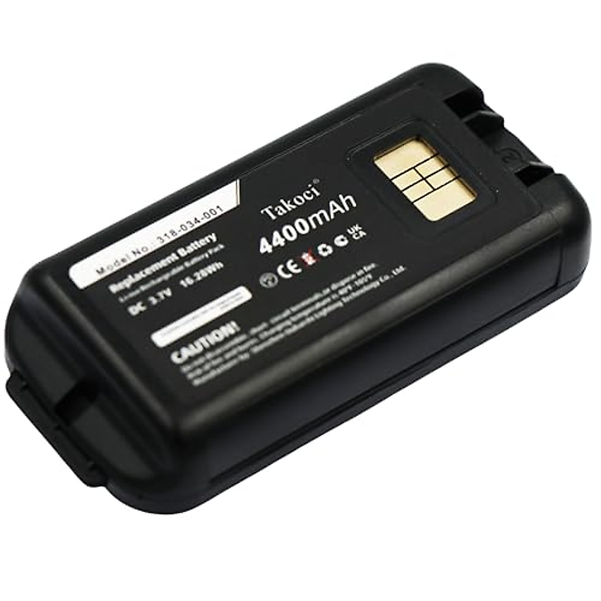 Replacement 318-034-001 AB18 Battery for I-ntermec CK3 CK3A CK3B CK3C CK3X EDA61K CK3C1 CK3N CK3N1 CK3R Barcode Scanners 3.7V 4400mAh