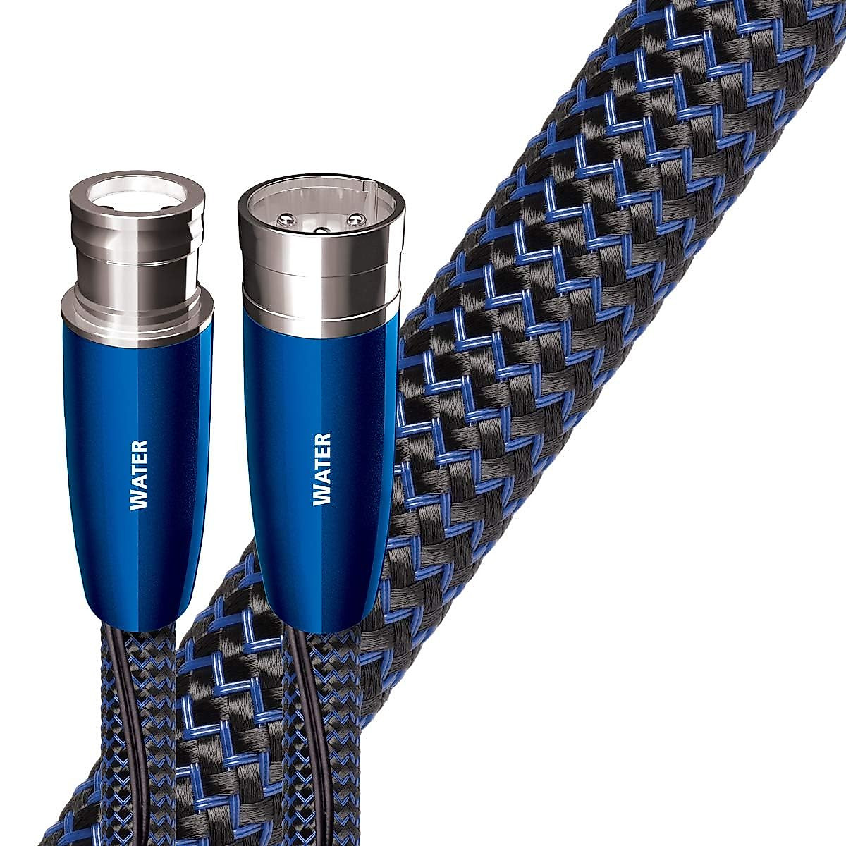 AudioQuest Water XLR Analog Audio Interconnect Cables - Pair (2.0 meters)